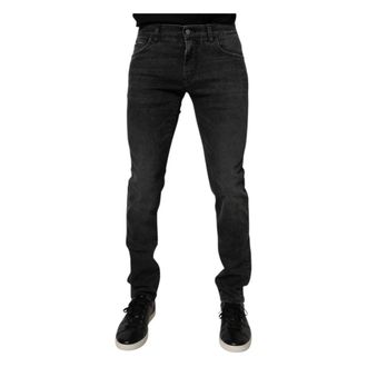 Dolce & Gabbana Skinny Stretch Jeans - - Jeans - Herren - Schwarzk - XS