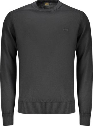 HUGO BOSS Avac C-1 Rundhals Strickware - - Knitwear - Herren - Schwarzk - M