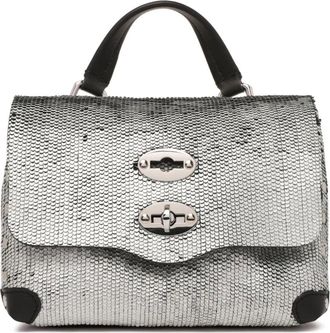 Zanellato Femme, Sacs, Gris, Taille: ONE Size Postina Baby Handbag