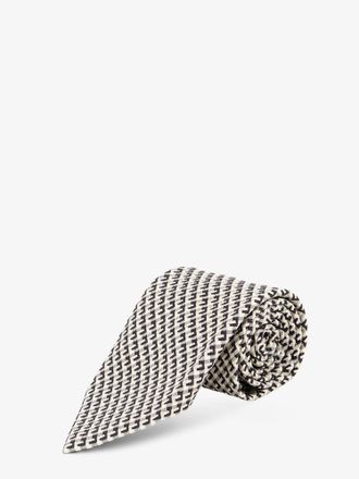Tom Ford Silk tie with geometric pattern - TOM FORD - gender_Man