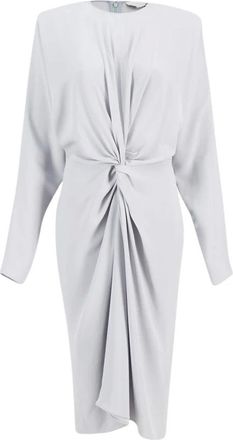 Stella McCartney Femme, Robes, Bleu, Taille: 36 FR Shirt Robes