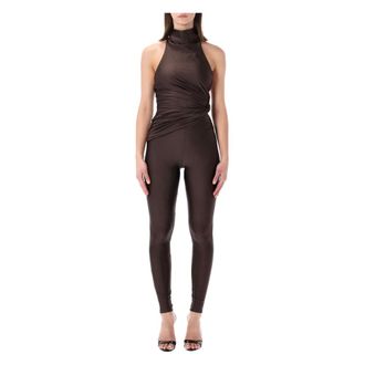 Andamane Femme, Combinaisons et Ensembles, Brun, Taille: 38 FR Tatiana Jumpsuit
