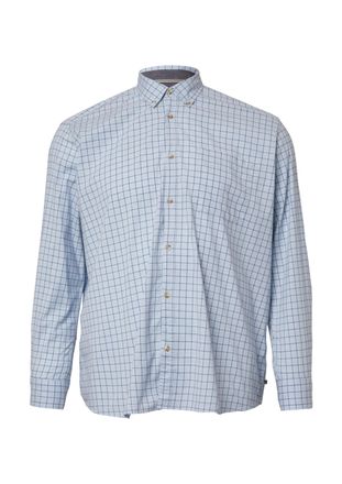 s.Oliver Regular Fit: Elastisches Button-Down-Hemd mit Karomuster