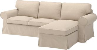 IKEA EKTORP Bezug f&uuml;r 3er-Sofa mit R&eacute;camiere