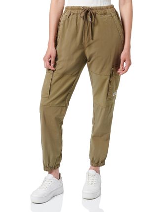 Replay Damen W8061 Hose, 962 Light Khaki, XS