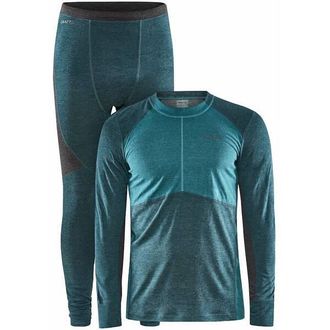 Craft Herren Unterw&auml;sche Set CORE WOOL MIX SET M