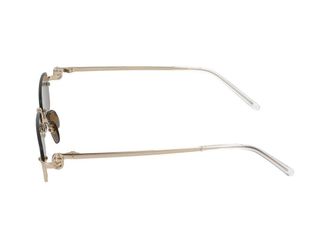 Gucci Unisex Sunglasses Gg1278s 001 Gold Brown 55-19-140 Metal