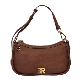 Ermanno Scervino Femme, Sacs, Brun, Taille: ONE Size Angelica Shoulder Bag