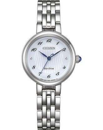 Citizen Analog Quartz, Eco-Drive, Edelstahlband, 27,7 mm Geh&auml;usedurchmesser Damenuhr EM0990-81A