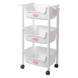 Generic Multifunktionaler Aufbewahrungswagen, mobiler Aufbewahrungs-Organizer, stabile und langlebige Aufbewahrungsregale | Aufbewahrungswagen mit Ablagefach