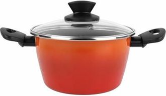 Magefesa Umami Kochtopf, 16 cm, emaillierter Stahl, mit Glasdeckel