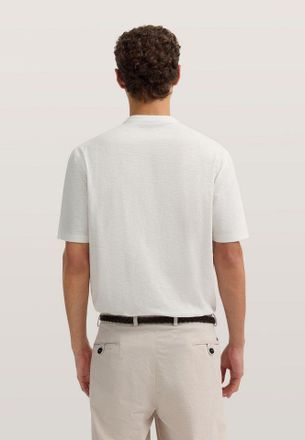 Bugatti Poloshirt mit einem Stehkragen