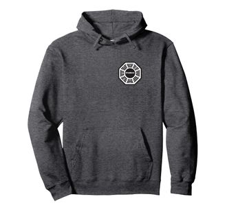 Lost Dharma Initiative Front and Back Pullover Hoodie