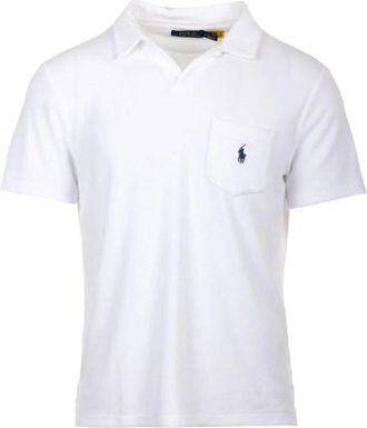 Polo Ralph Lauren Homme, Tops, Blanc, Taille: S Knit Polo