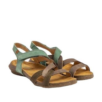El Naturalista Femme N5079s Wakataua Sandale, Multicolore Jade, 39 EU