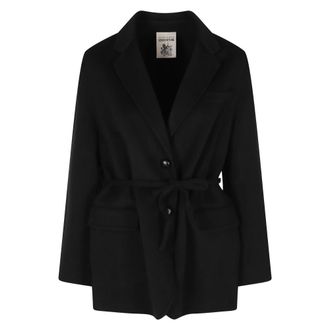 Semicouture Corine Coat - - Coats - Damen - Schwarzk - S