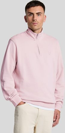 Lyle & Scott 1/4-Zip Sweatshirt - Pink Salt