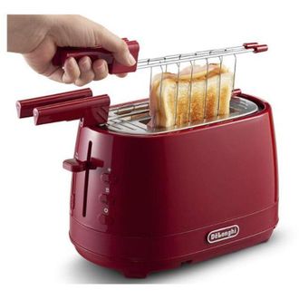 DeLonghi DeLonghi CTLAP2203.R Toaster 2 Scheibe(n) Rot 550 W