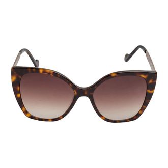 Liu Jo Femme, Accessoires, Brun, Taille: ONE Size Lunettes de soleil oeil de chat oversize
