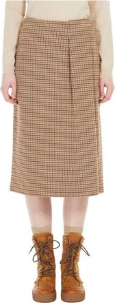 Max Mara Femme, Jupes, Multicolore, Taille: 44 FR Deborah Midi Skirt