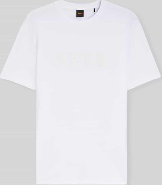 Boss Orange by Hugo Boss Regular Fit T-Shirt aus reiner Baumwolle Modell TE_LOGO