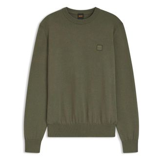 HUGO BOSS Kanovano Pullover - - Knitwear - Herren - Gr&uuml;n - M
