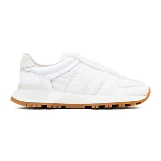 Maison Margiela Wei&szlig;e Sneakers mit Lasergravierten Details - - Shoes - Damen - Wei&szlig; - 38 EU