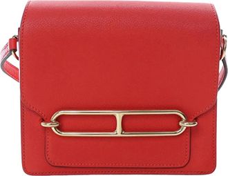 Herm&egrave;s 2016 Mini Evercolor Sac Roulis 18 crossbody bag - Rot