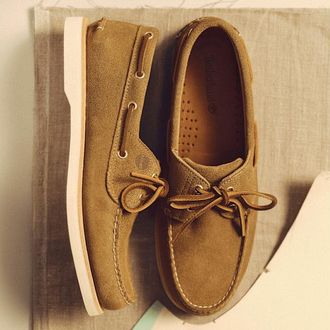 Timberland Handgefertigter Bootsschuh f&uuml;r Herren in Beige, Herren, Beige, Gr&ouml;&szlig;e