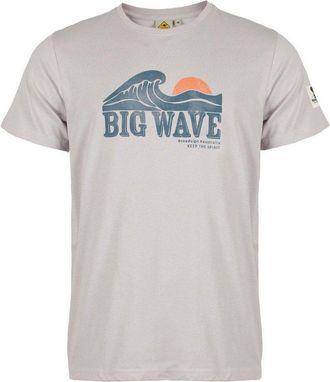 Roadsign T-Shirt Big Wave (1, 1-tlg., 1) Wellenprint mit markantem Motiv für einen sportlichen Touch