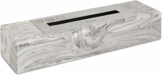 Kiini Kiini - salama Tischkamin Freistehender BioKamin + 1L Ethanolfrei Marmor