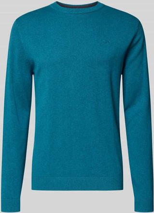 Tom Tailor Regular Fit Strickpullover aus reiner Baumwolle