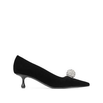 Jimmy Choo London Schwarze Kristall-Pumps - - Shoes - Damen - Schwarzk - 36 EU