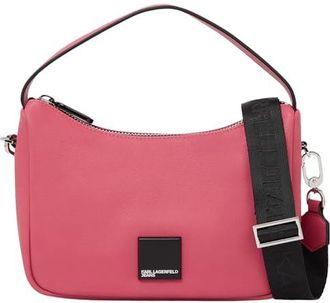 Karl Lagerfeld Karl Lagerfeld Jeans, Femme, Mini Sac Hobo Souple Avec Logo Box, Rose, One size