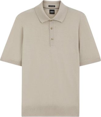 HUGO BOSS Homme, Tops, Beige, Taille: XL H-Nolano Knit Polo