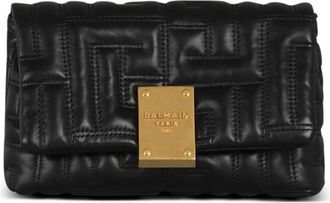 Balmain 1945 Soft Quilted Mini Bag - - Bags - Damen - Schwarzk - ONE SIZE