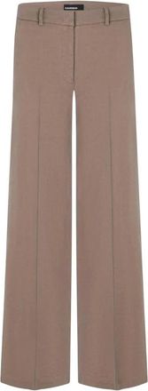 Cambio Femme, Pantalons, Brun, Taille: 44 FR Pantalons