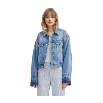 Won Hundred Hermony Denim Jacket - - Jackets - Damen - Blau - XS