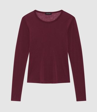 Anine Bing Tee Shirt Sylvie Fig