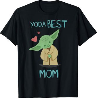 Star Wars Muttertag Yoda Best Mom T-Shirt
