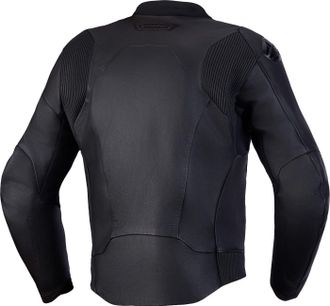 Alpinestars Motorradjacke Caliber V2 Motorrad Lederjacke Airbag vorbereitet,Verbindungsrei&szlig;verschluss,Ellenbogenprotektore