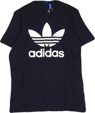 adidas Big Trefoil T-Shirt - - Sport - Damen - Blau - 2XL