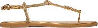 Karl Lagerfeld Sandalen KARL LAGERFELD Olympia II KL87416 Goldfarben