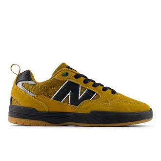 New Balance Unisexe NB Numeric Tiago Lemos 808L en Marron/Noir, Su&egrave;de/Mesh, Taille 40.5 Large