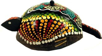 Guru Shop Große Wackeltier Schildkröte, Wackelkopf - Tier, 6x10x10 cm