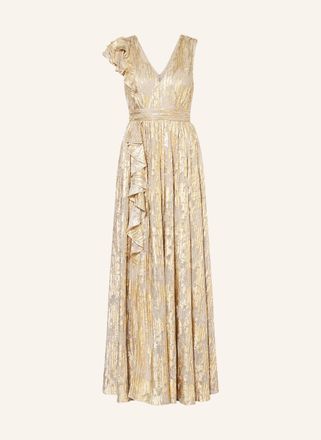 Adrianna Papell Abendkleid Mit Glitzergarn gold
