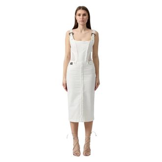 Versace Jeans Couture Kleider - - Dresses - Damen - Wei&szlig; - XS