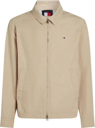 Tommy Hilfiger Homme, Vestes, Beige, Taille: L Veste L&eacute;g&egrave;re en Coton Ivy