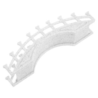 DOITOOL Miniatur Br&uuml;cke Vintage Gartenbr&uuml;cke aus Kunststoff Realistische Chinesische Architektur Landschaftsdekor f&uuml;r Feeng&auml;rten Puppenh&auml;user Terrarien Outdoo