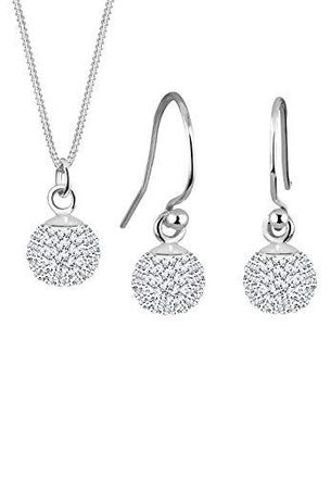 Elli Parure Collier et Boucles dOreilles - Femme - Cristal - Argent - 925/1000 - 0905872912_45